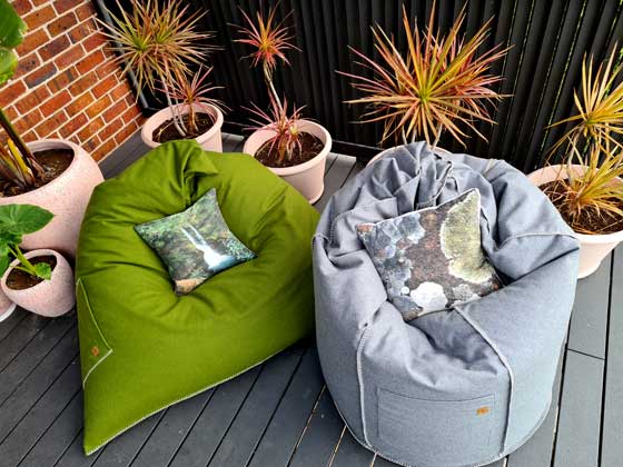 What are the differences between our best-selling organic felt bean ba ...