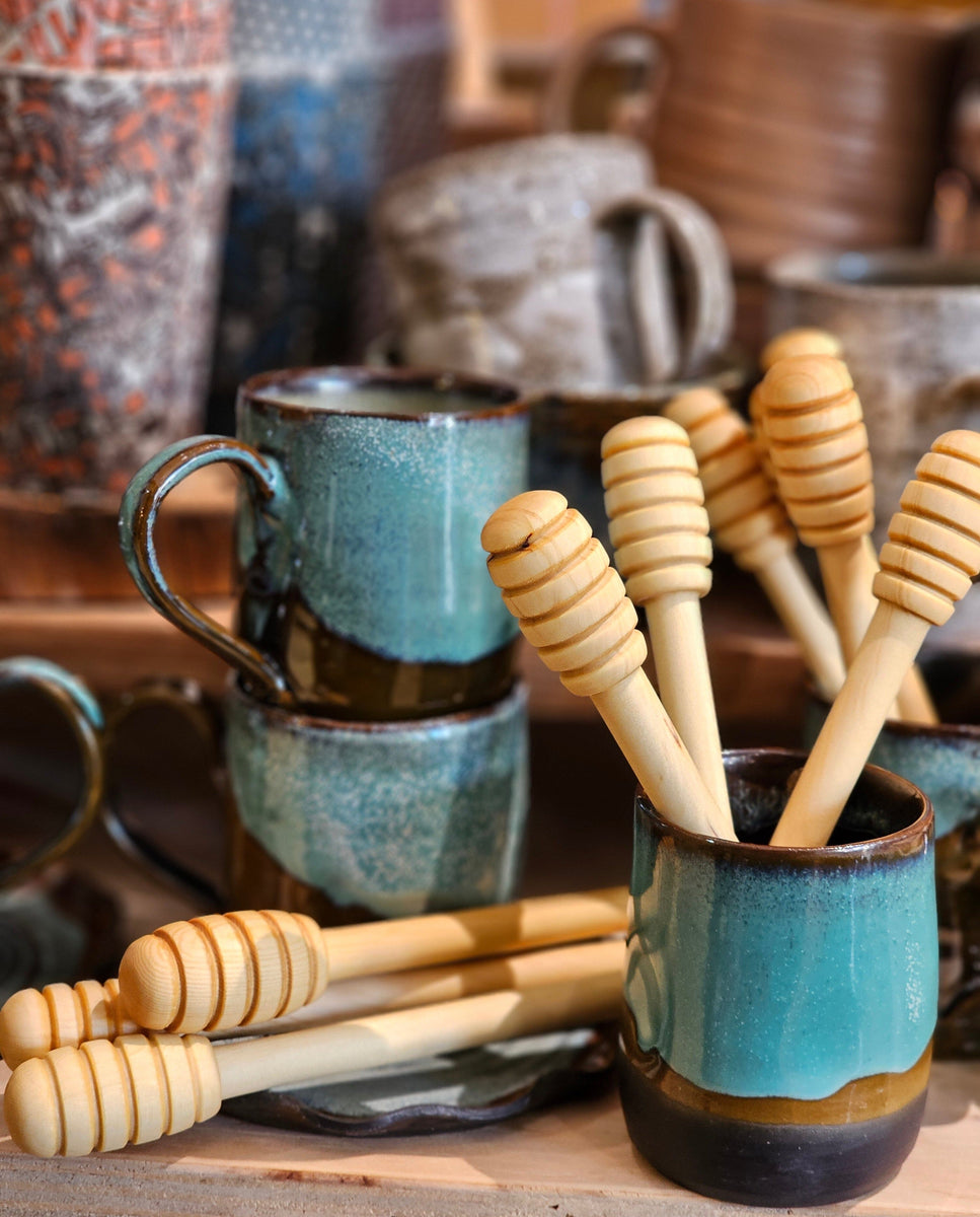 Timber Huon Pine Honey Dippers - Kate O'Farrell Design – The Spotted Quoll