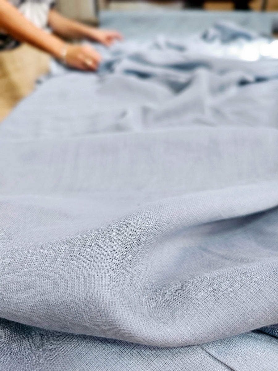 Fabric Plain Organic Double Muslin - By The Metre – The Spotted Quoll