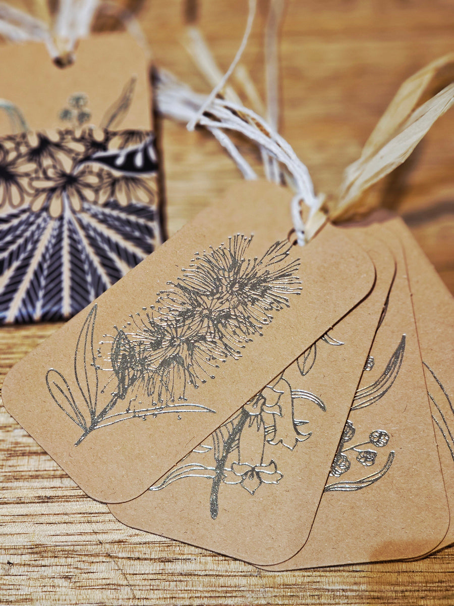 Gold Embossed Gift Tags – The Spotted Quoll